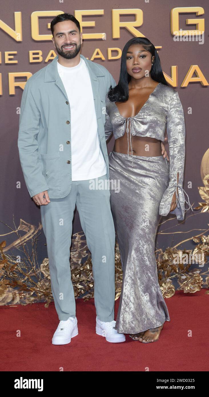 Photo Must Be Credited ©Alpha Press 078237 09/11/2023 Lochan Nowacki and Whitney Adebayo The ...