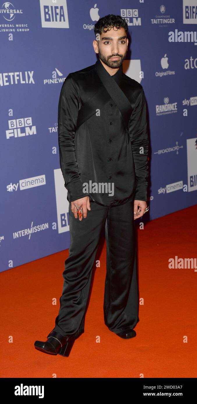 Photo Must Be Credited ©Alpha Press 078237 03/12/2023 Mawaan Rizwan BIFA British Independent ...