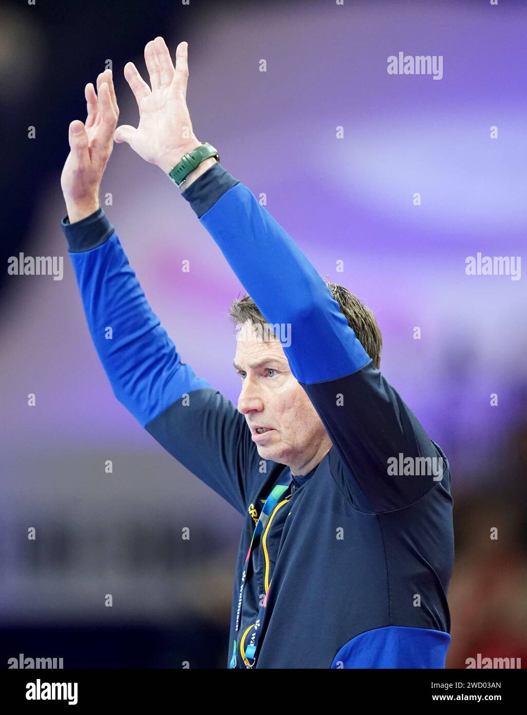 Hamburg, Germany. 17th Jan, 2024. Handball: European Championship ...