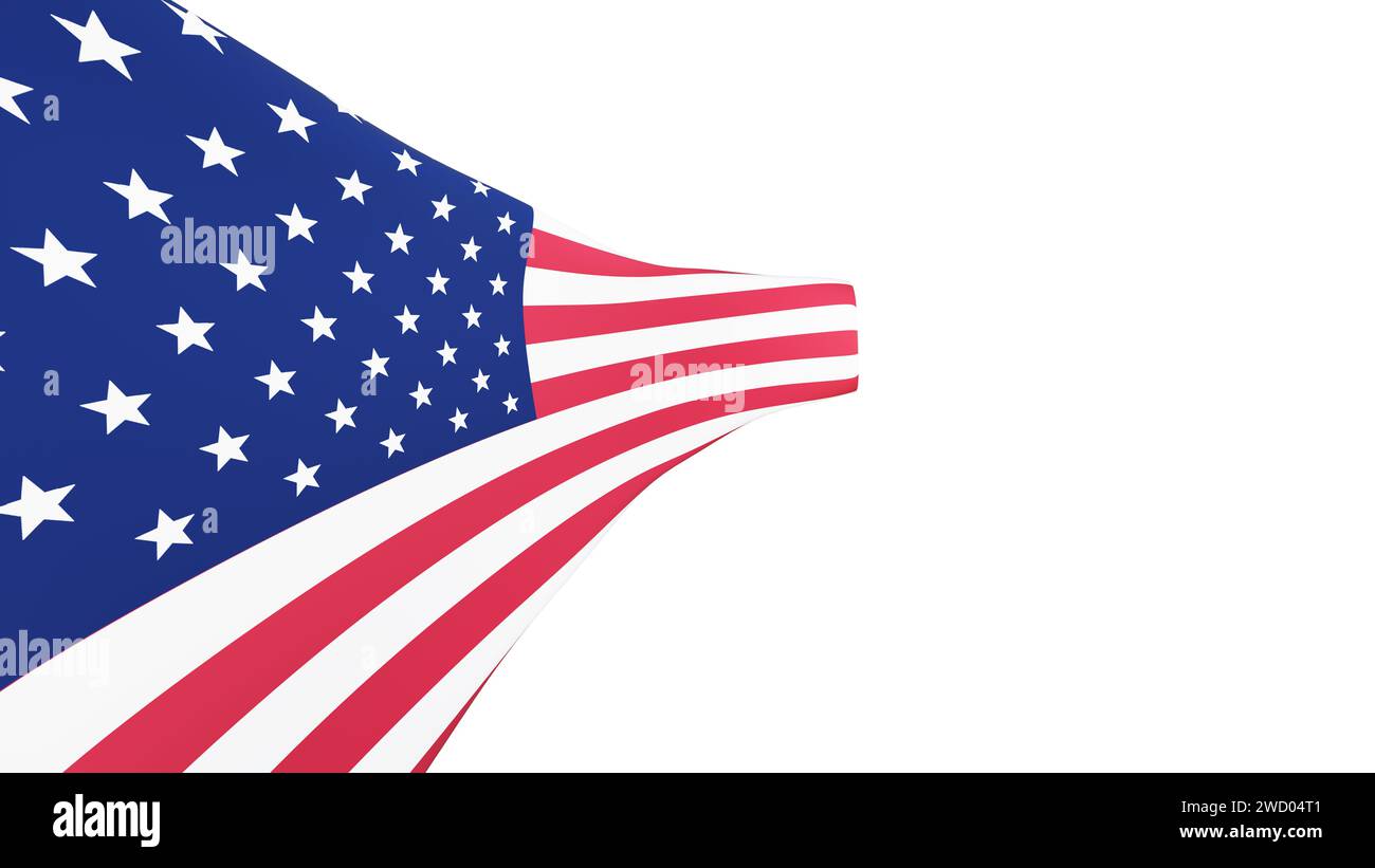 US flag. American flag on transparent background Stock Photo - Alamy