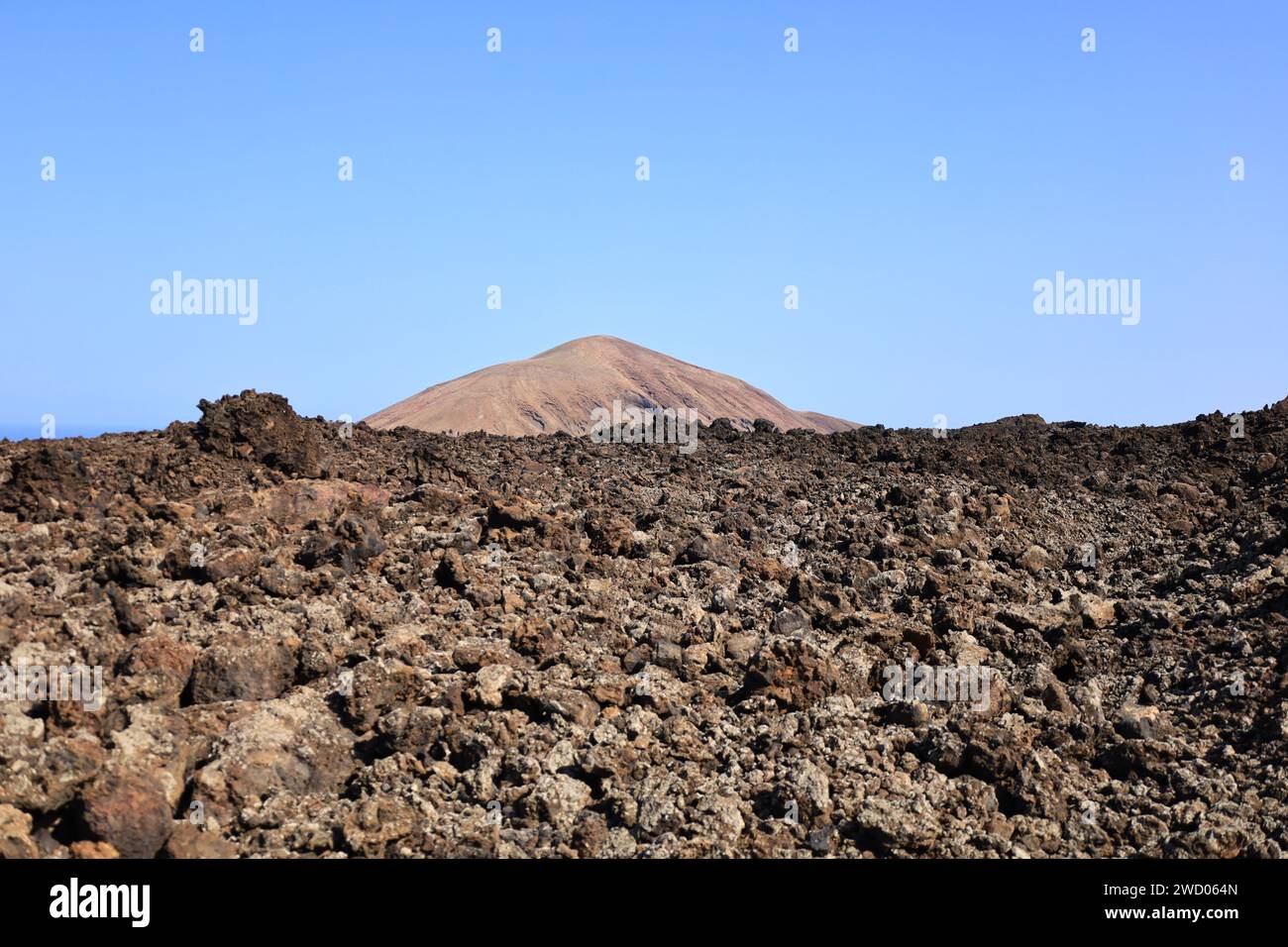 Caldera Blanca is a volcano located on the island of Lanzarote, in the ...