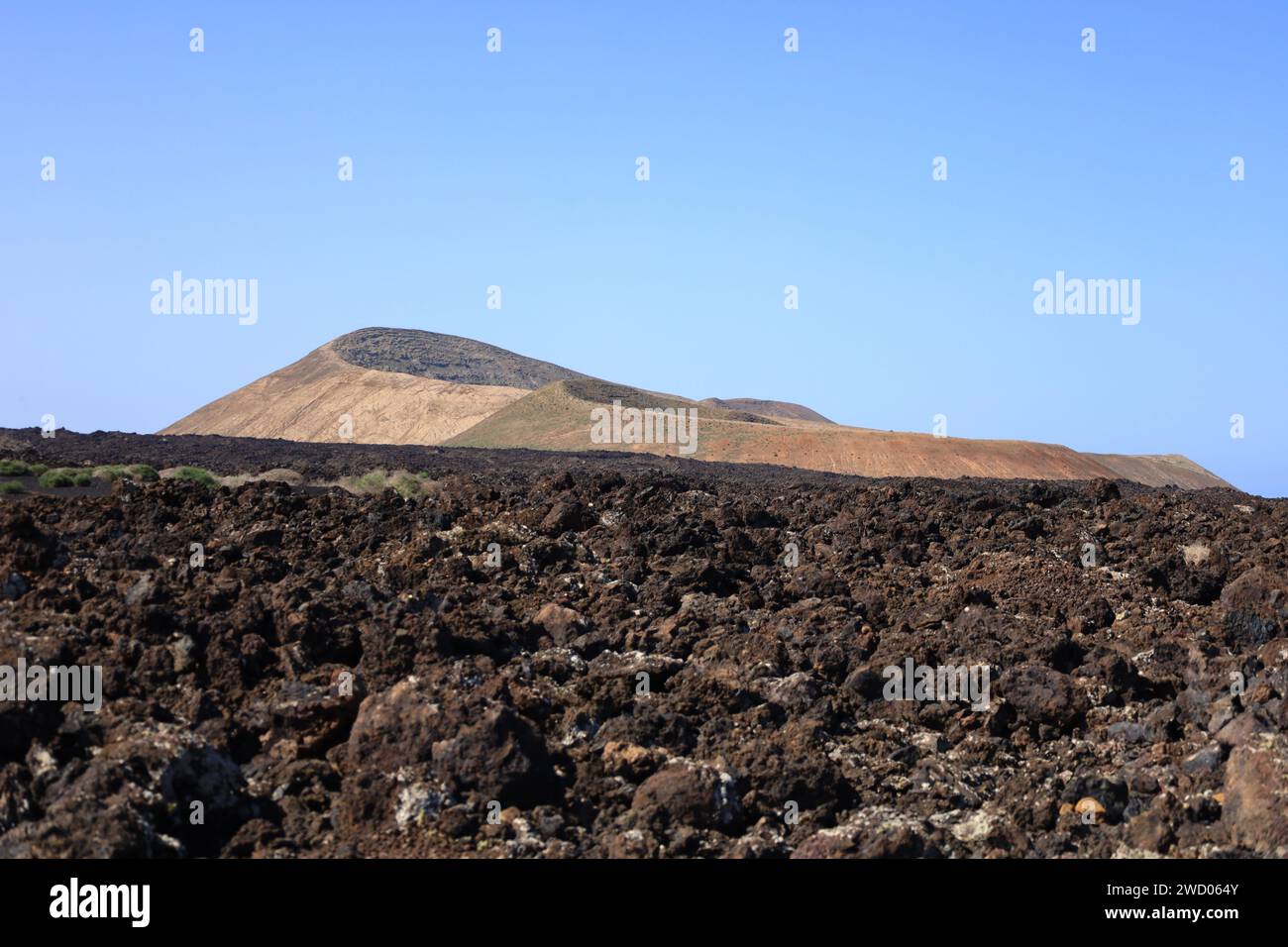 Caldera Blanca is a volcano located on the island of Lanzarote, in the ...