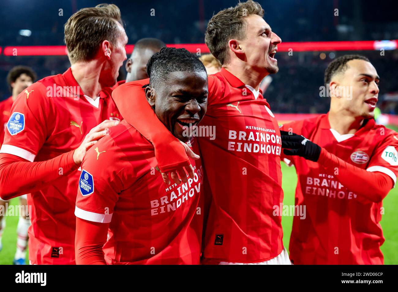 Eindhoven, Netherlands. 17th Jan, 2024. EINDHOVEN, 17-01-2024, PSV Stadium, season 2023/2024 ...