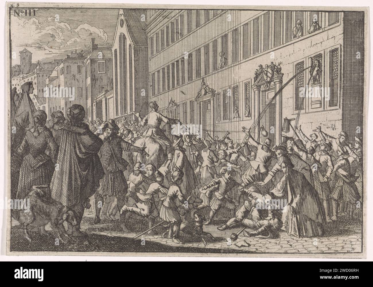 Public proclamation of the closed tracts in Nuremberg, 1650, Caspar ...