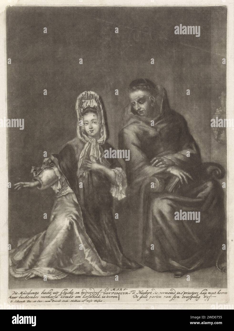 Young woman confessing hi-res stock photography and images - Alamy