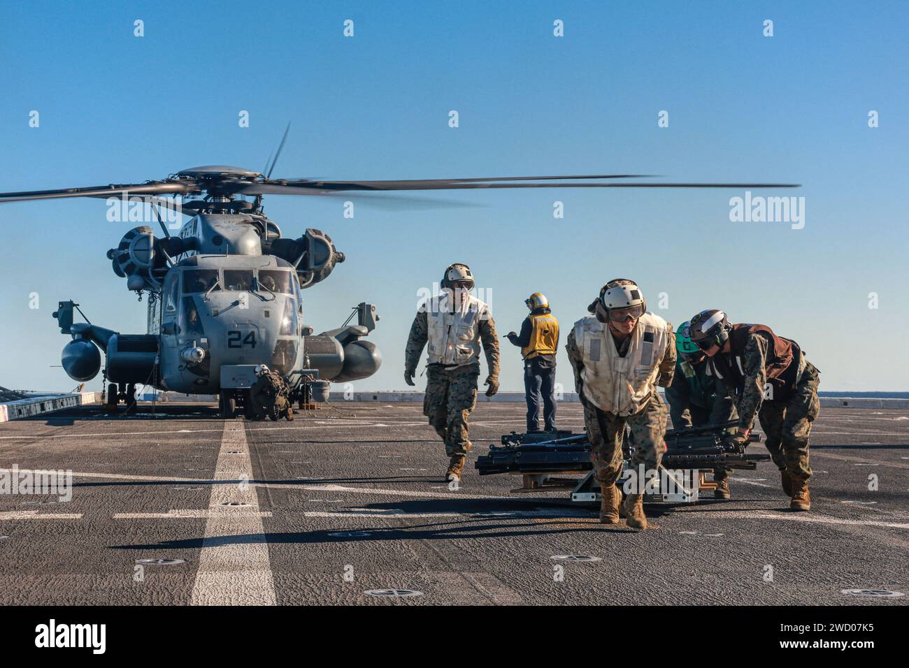 U.S. Marines assigned to Combat Logistics Battalion 15, 15th Marine ...