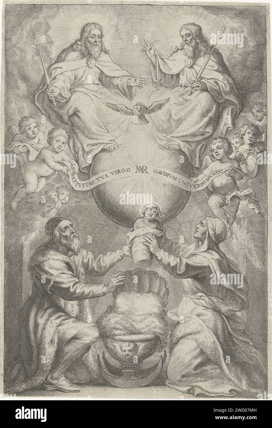 Assignment of the Blessed Virgin Mary, Philip Fruytiers, 1620 - 1666 ...