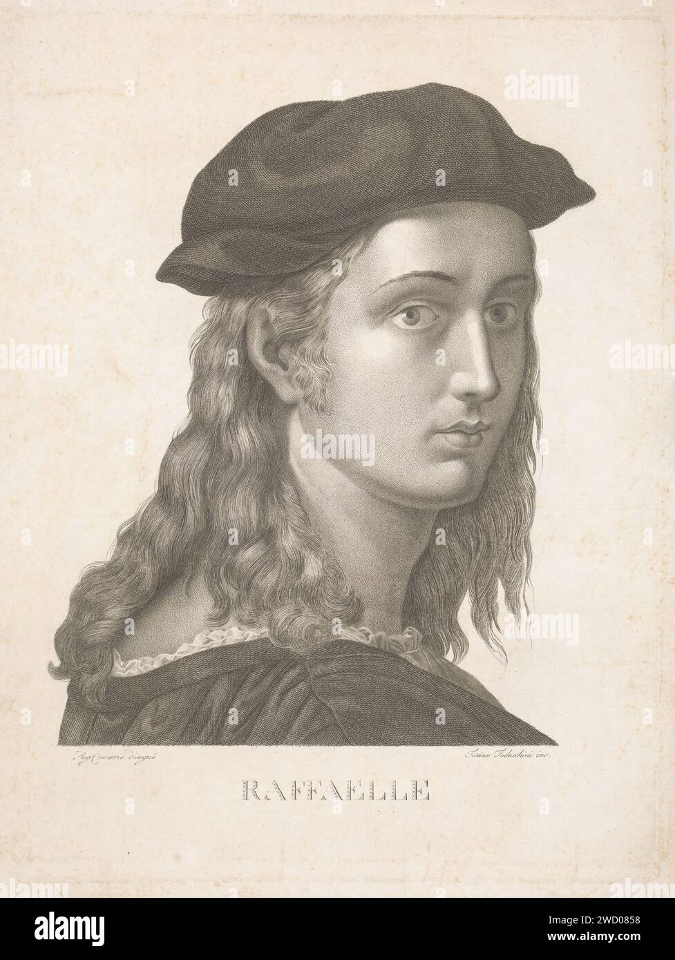 Portret Van Schilder Rafaël, Tomaso Todeschini, After Agostino Comerio ...