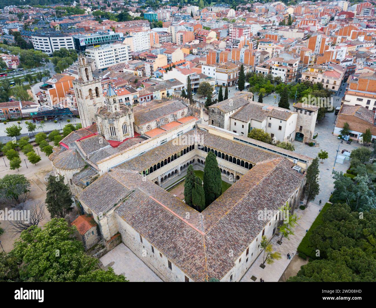 Abbey of sant cugat hi-res stock photography and images - Alamy