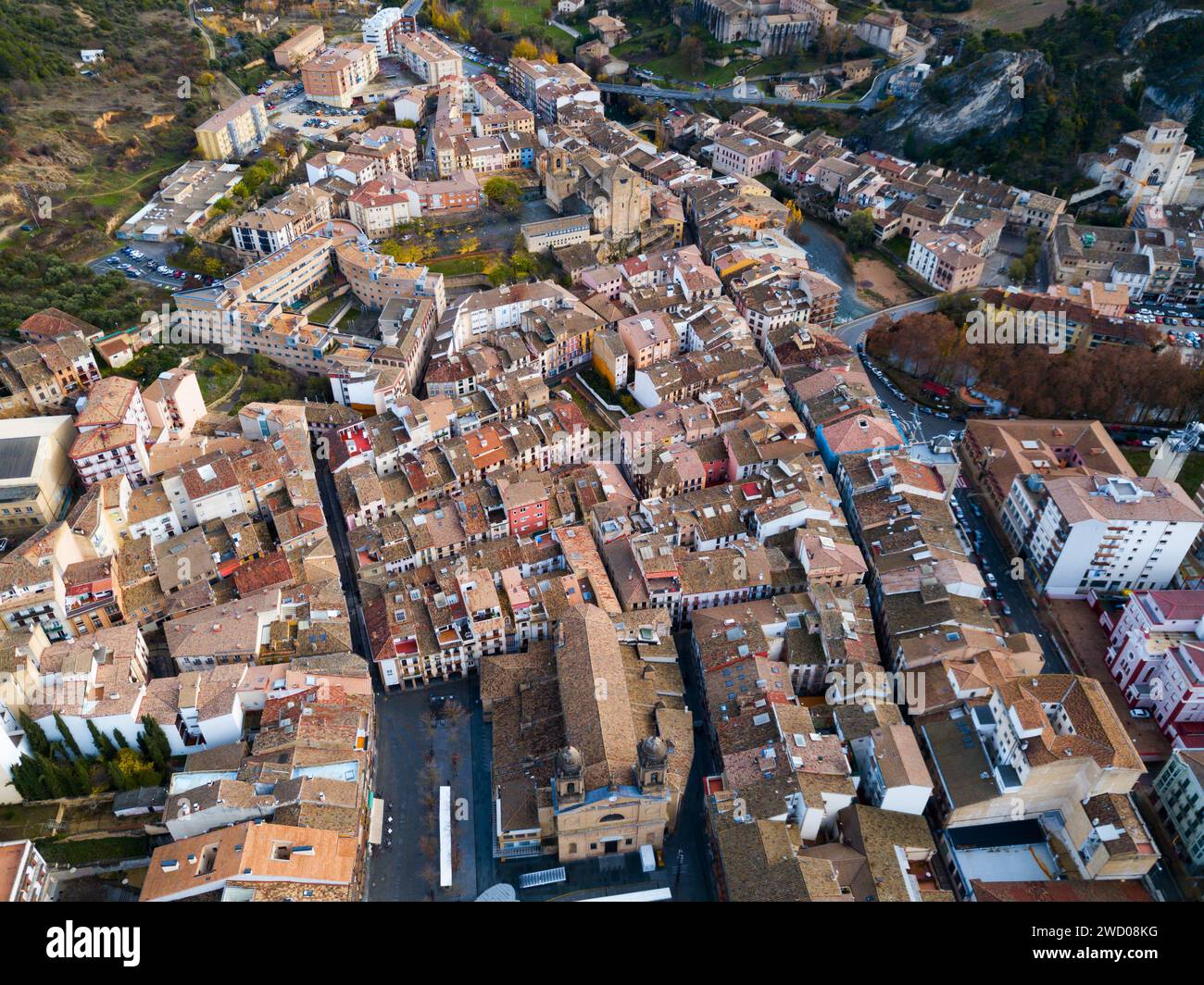 Day view of historic part of Estella-Lizarra. Spain Stock Photo - Alamy
