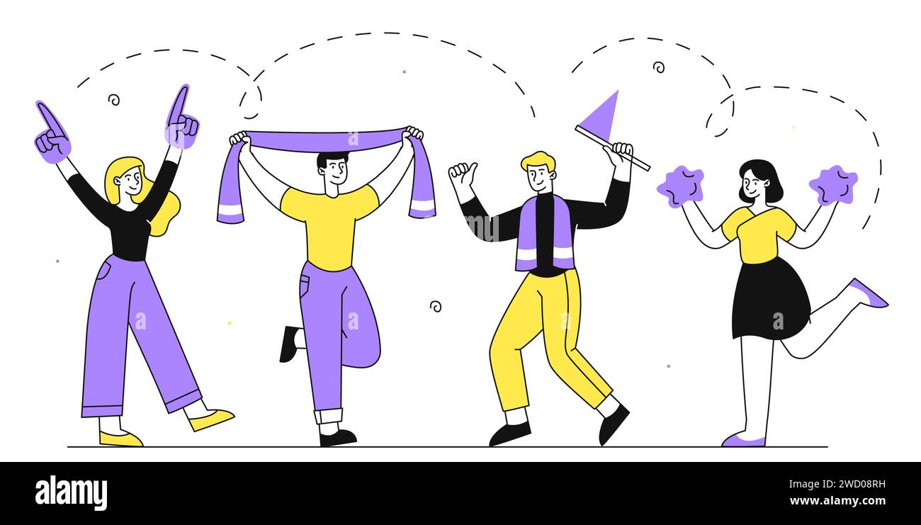 Football hat scarf Cut Out Stock Images & Pictures - Alamy