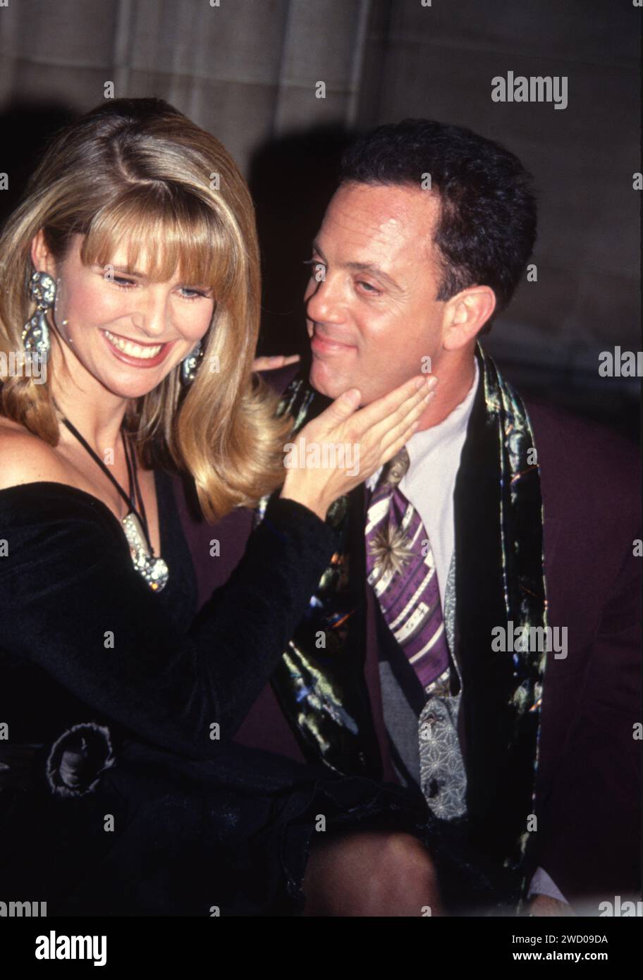 199 Billy Joel Christie Brinkley John Barrett/PHOTOlink.net Stock Photo ...