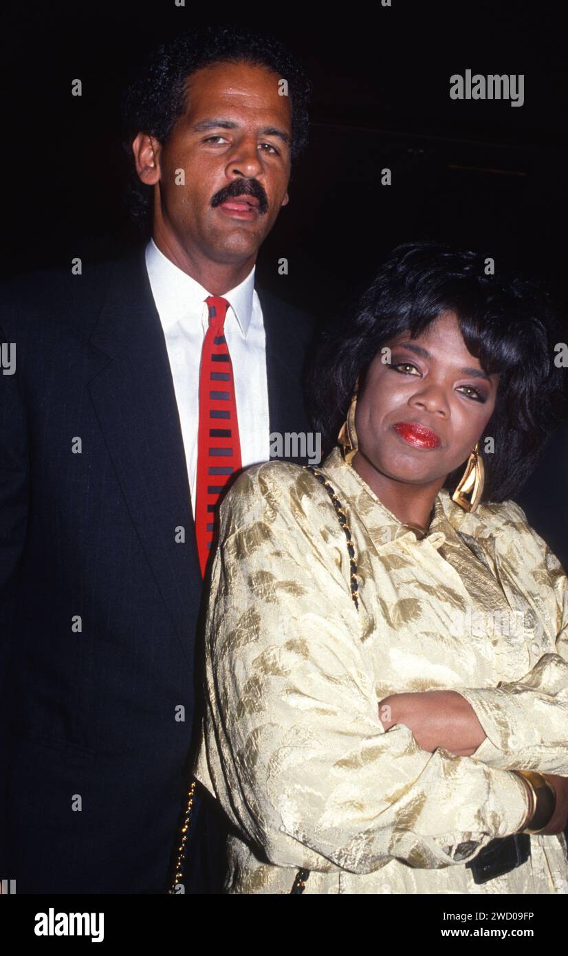 1988 Oprah Winfrey Stedman Graham John Barrett/PHOTOlink.net Stock ...