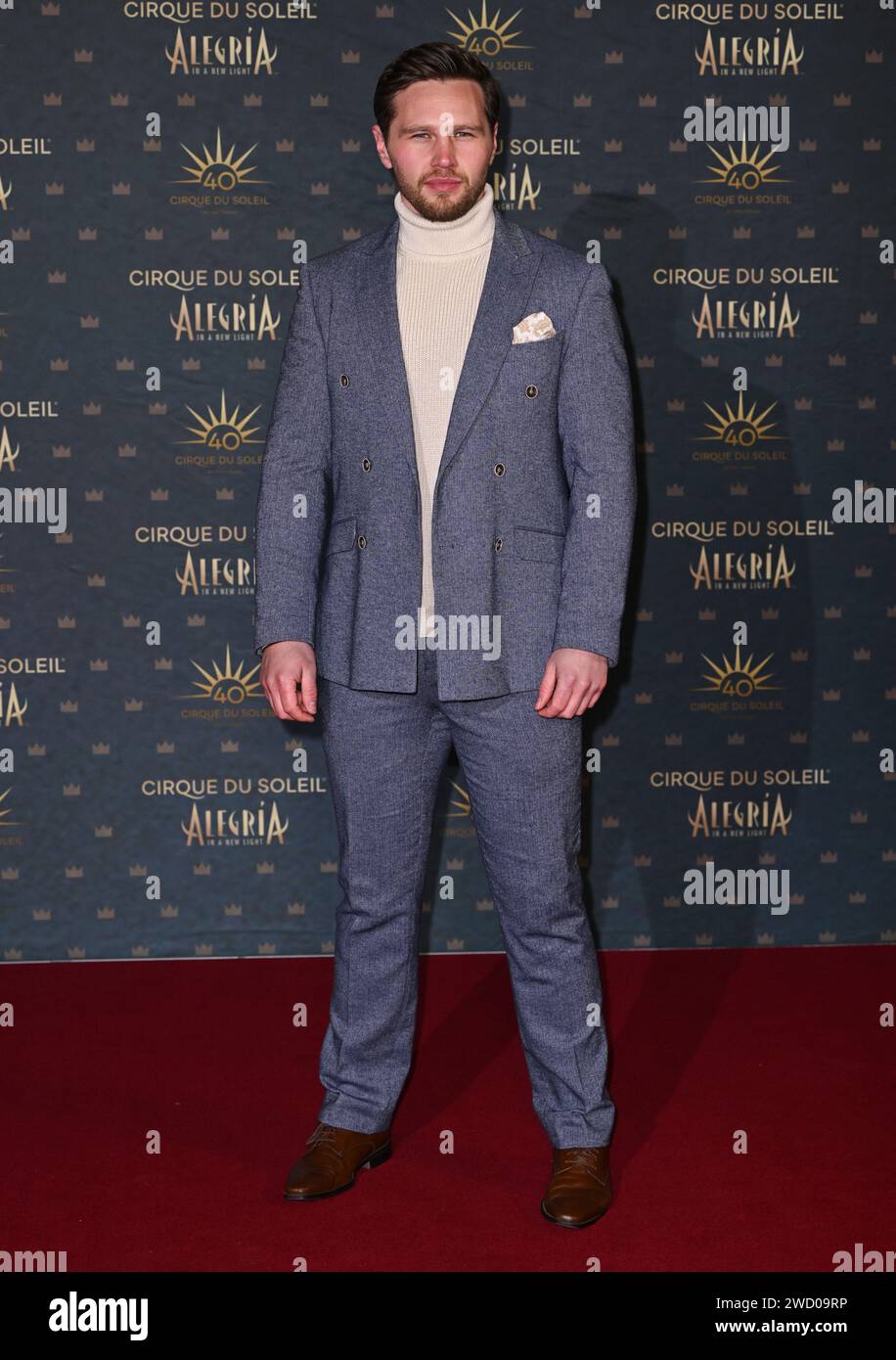 London, UK. January 17th, 2024. Danny Walters arriving at the European ...