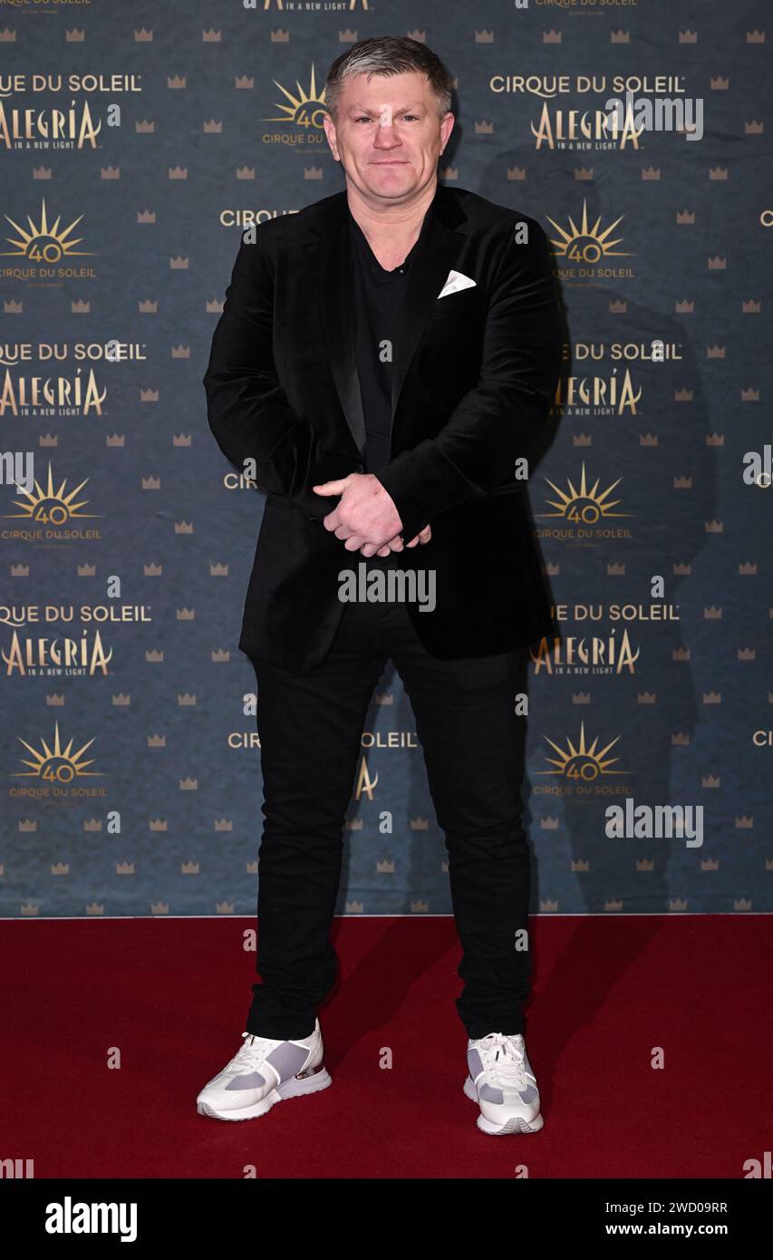 London, UK. January 17th, 2024. Ricky Hatton arriving at the European ...