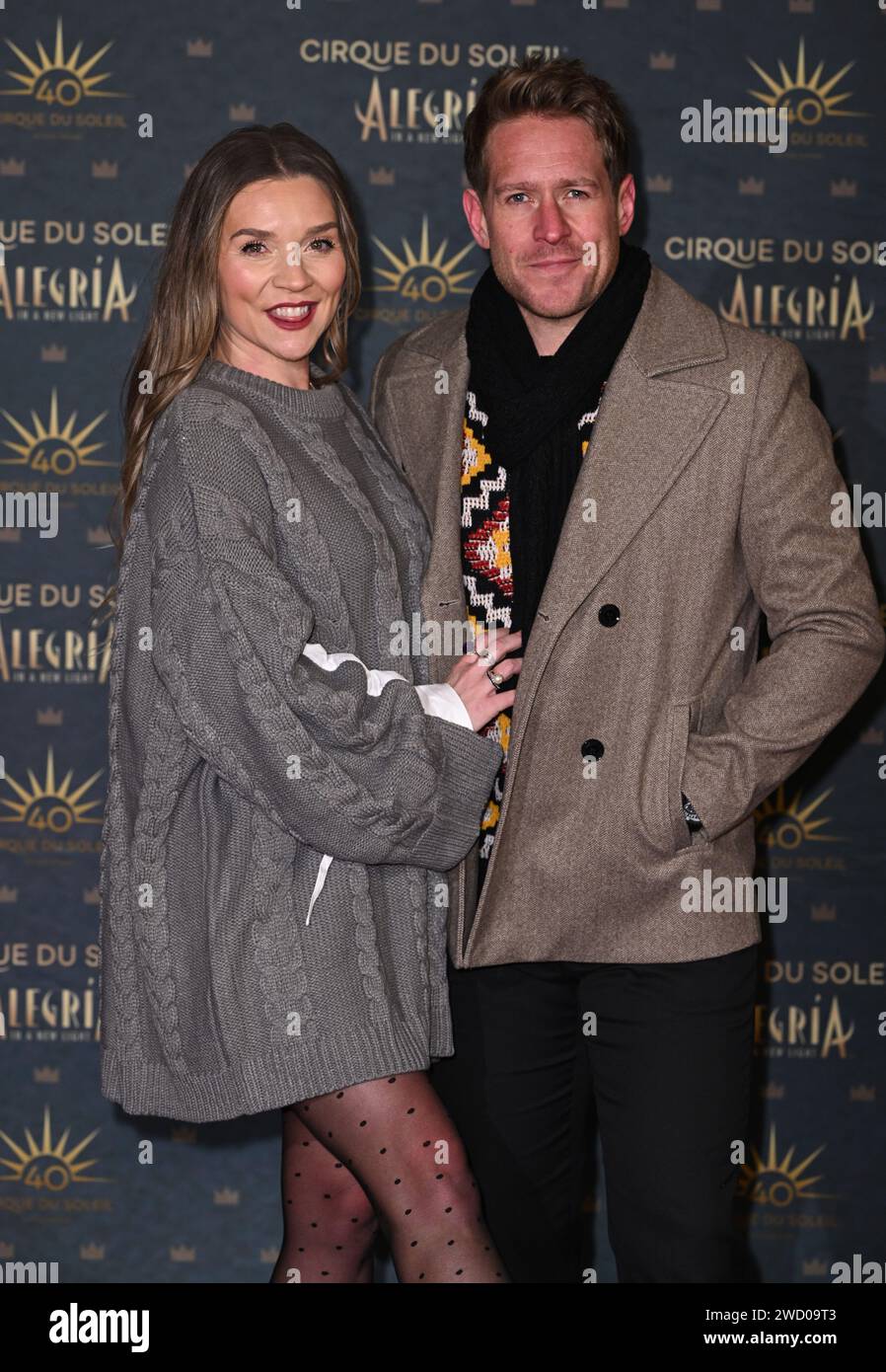 London, UK. January 17th, 2024. Candice Brown and boyfriend Nicky ...