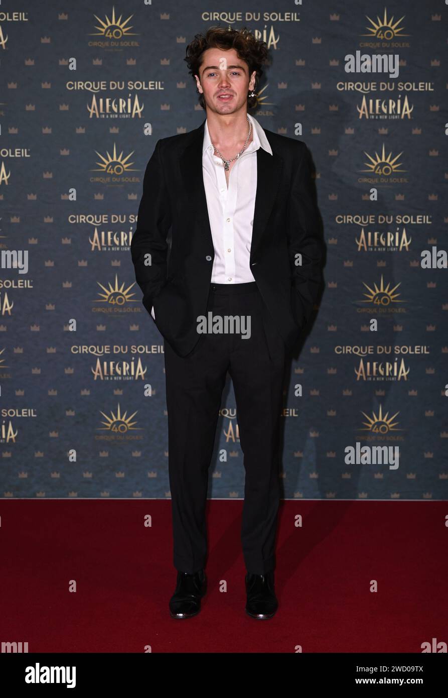 London, UK. January 17th, 2024. Henry Rowley arriving at the European ...