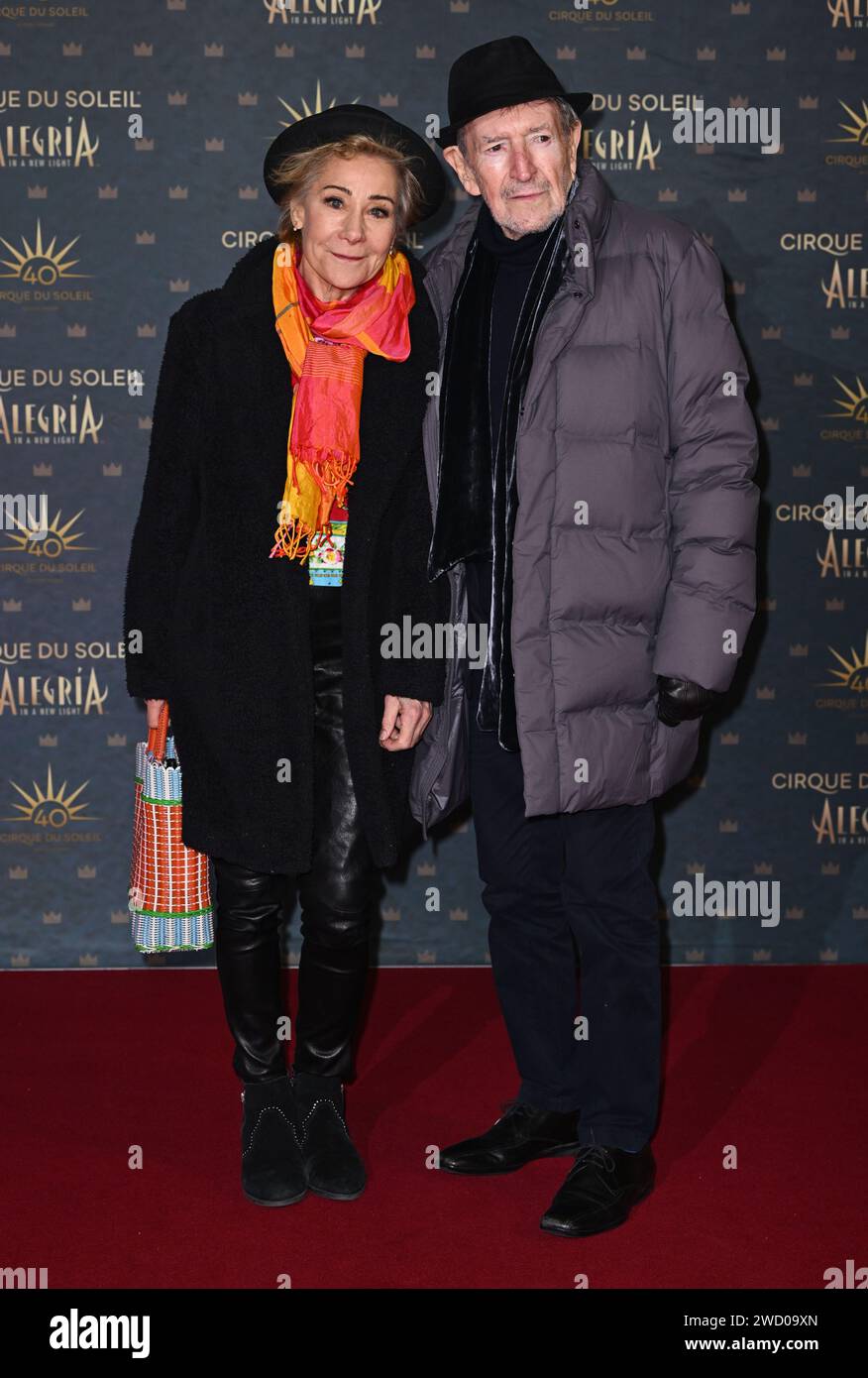 London, UK. January 17th, 2024. Zoe Wanamaker arriving at the European ...