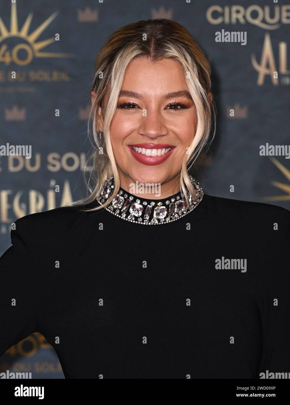 London, UK. January 17th, 2024. Molly Rainford arriving at the European ...