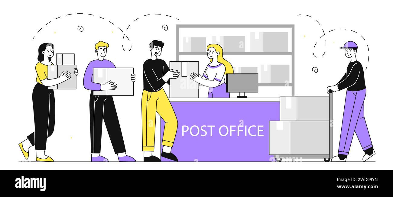 Linear scene Stock Vector Images - Alamy