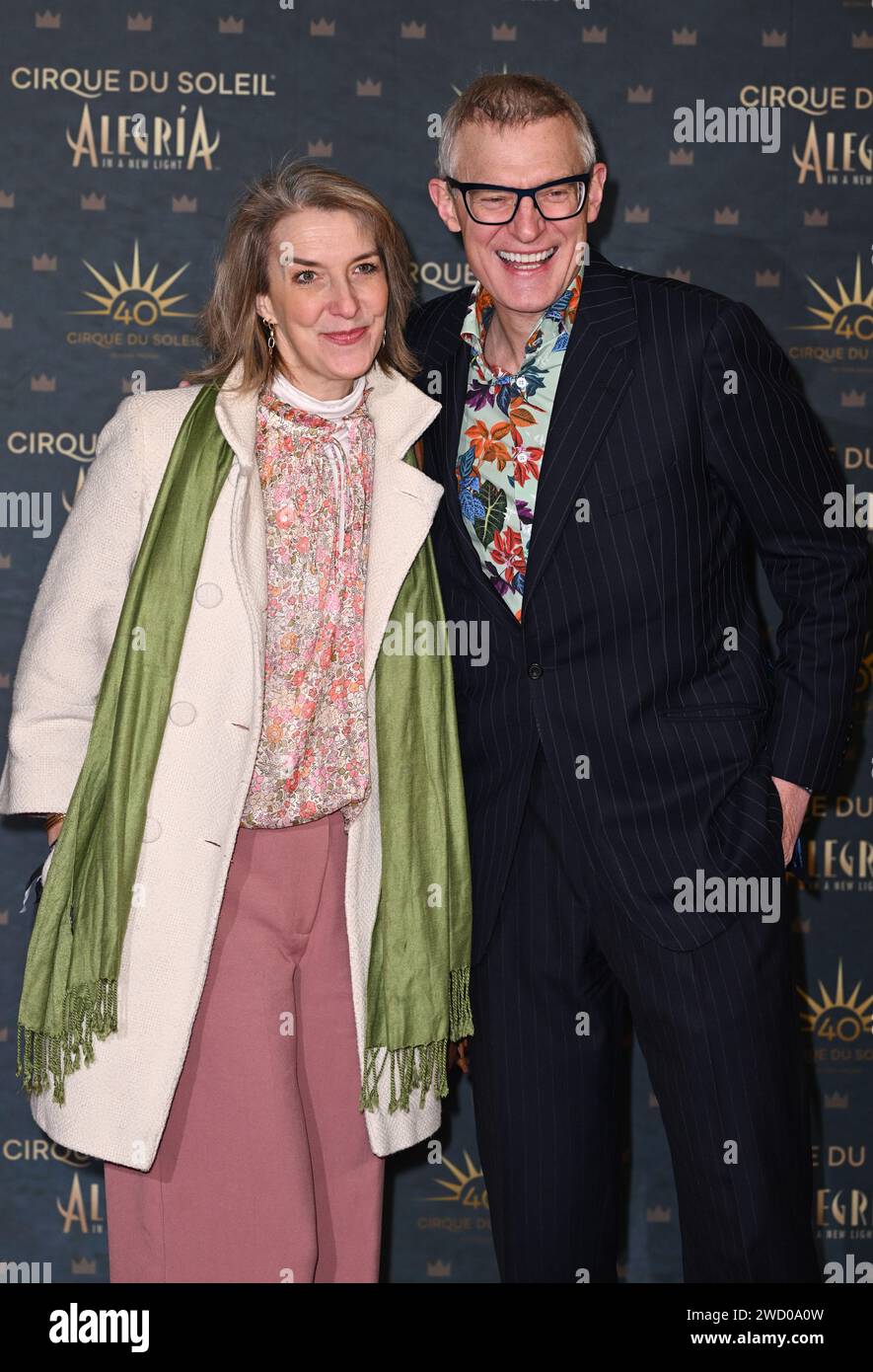 London, UK. January 17th, 2024. Rachel Schofield and Jeremy Vine ...