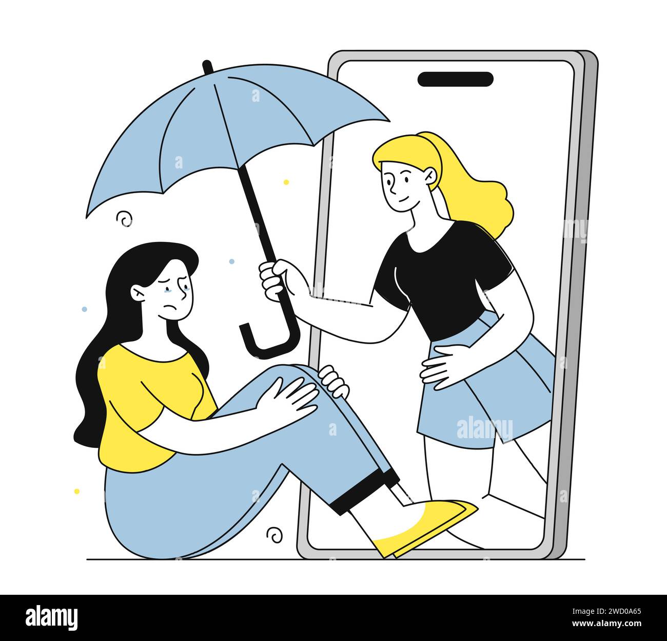 Psychological support online vector linear Stock Vector Image & Art - Alamy Psychological support online vector linear Stock Vector Image & Art - Alamy