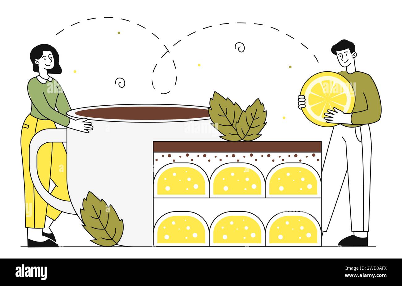 Strawberry tiramisu dessert in Stock Vector Images - Alamy