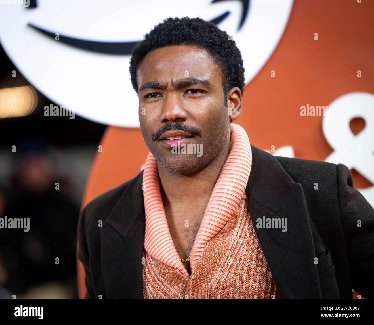 Donald Glover poses for photographers upon arrival at the premiere of ...