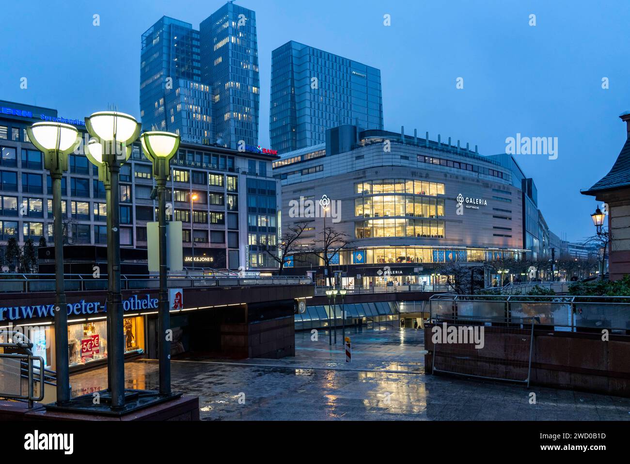 Galeria Kaufhaus an der Hauptwache, an der Große Eschenheimer Straße ...