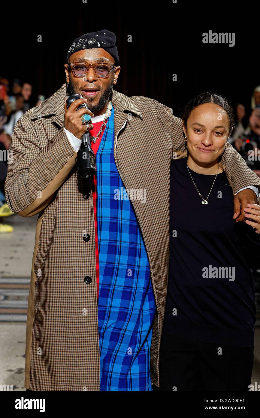 Paris, Frankreich. 17th Jan, 2024. Mos Def at WALES BONNER Fall/Winter ...