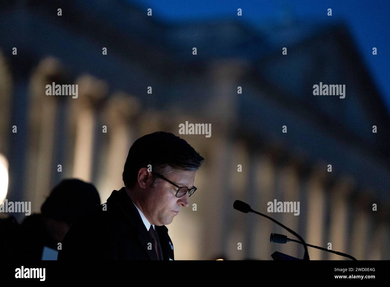 Washington, United States. 17th Jan, 2024. Speaker of the House Mike ...