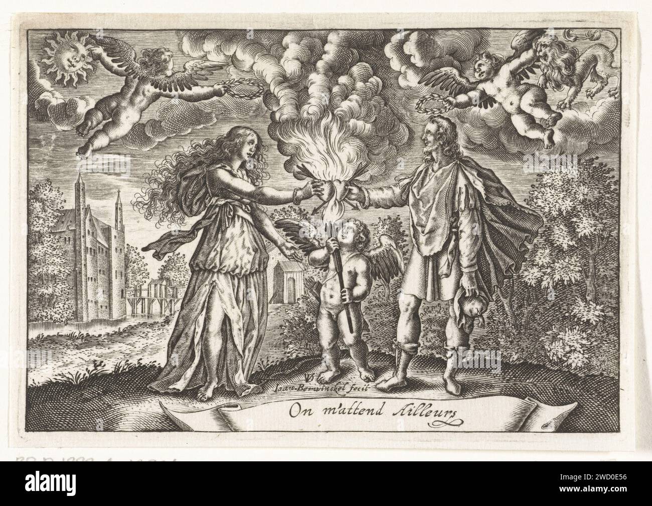 Eros with torch hi-res stock photography and images - Alamy