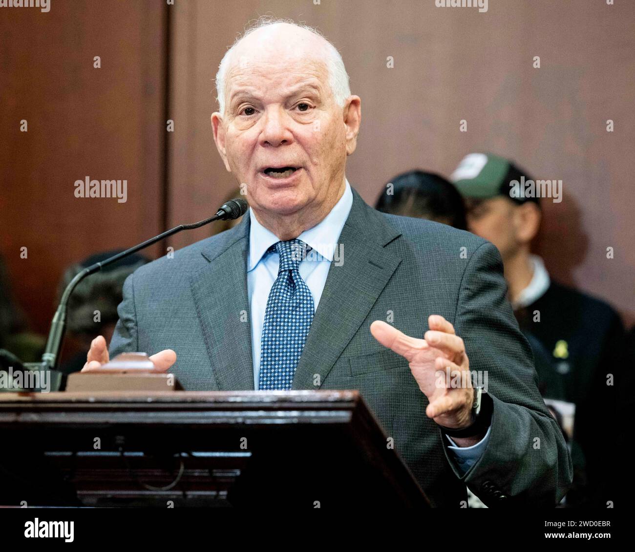 Washington, District Of Columbia, USA. 17th Jan, 2024. U.S. Senator BEN ...