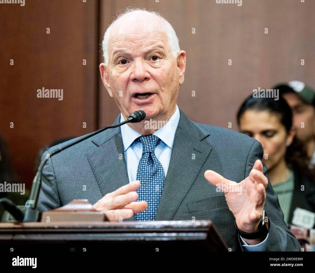Washington, District Of Columbia, USA. 17th Jan, 2024. U.S. Senator BEN ...