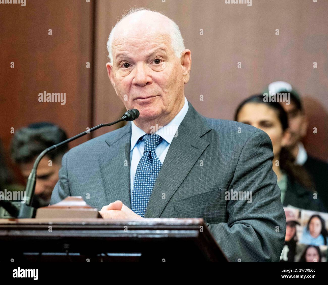 Washington, District Of Columbia, USA. 17th Jan, 2024. U.S. Senator BEN ...