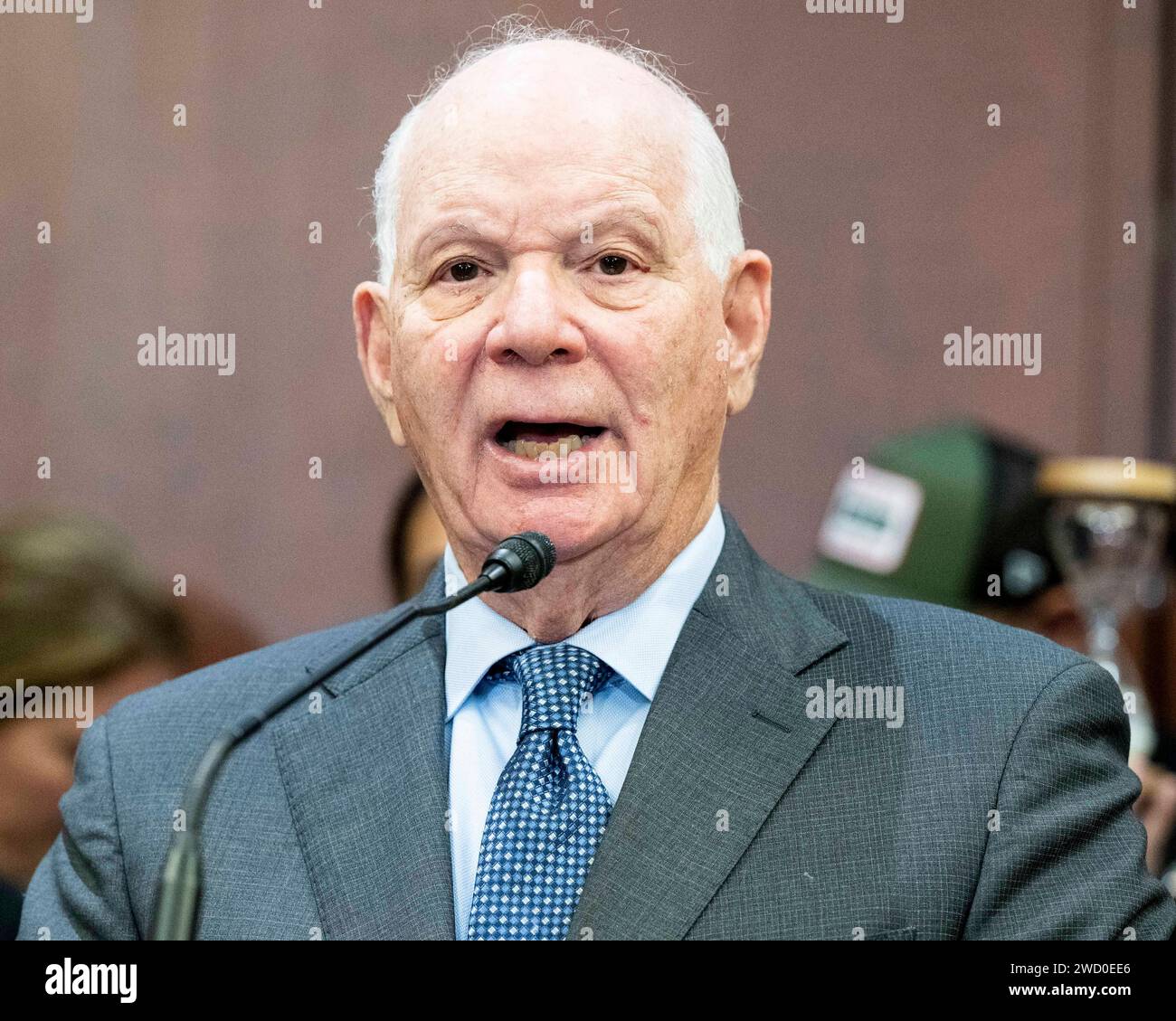 Washington, District Of Columbia, USA. 17th Jan, 2024. U.S. Senator BEN ...