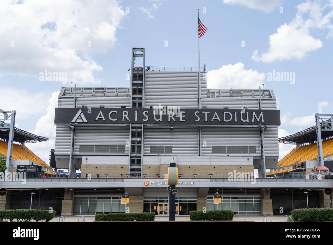 Pittsburgh, Pennsylvania – July 22, 2023: Acrisure Stadium is a ...