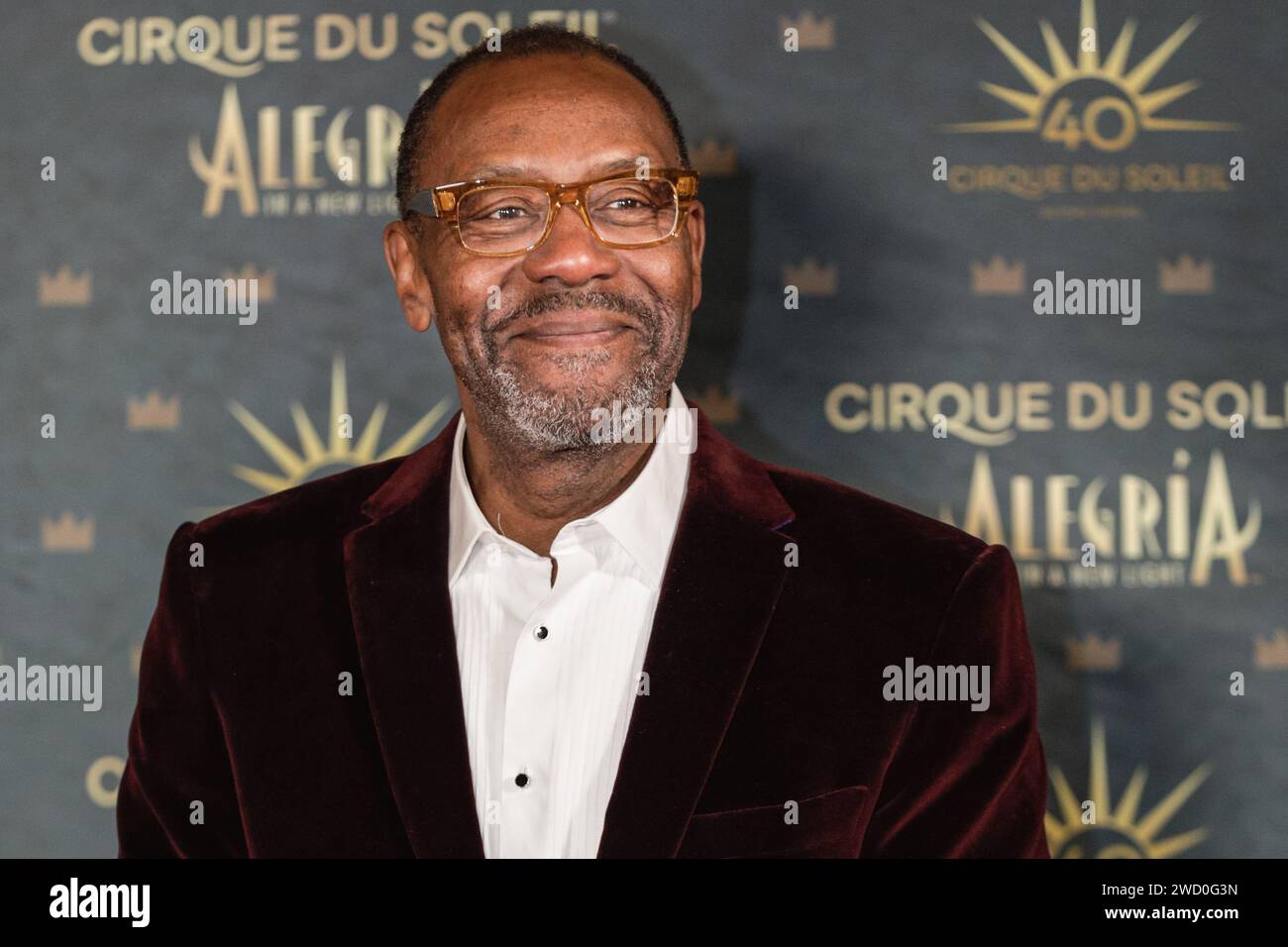 London, UK. 17th Jan, 2024. Sir Lenny Henry arriving for the premiere ...