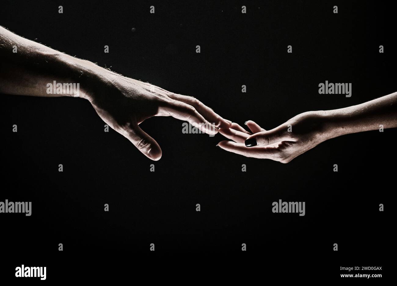 Hands at the time of rescue. Friendly handshake, friends greeting ...