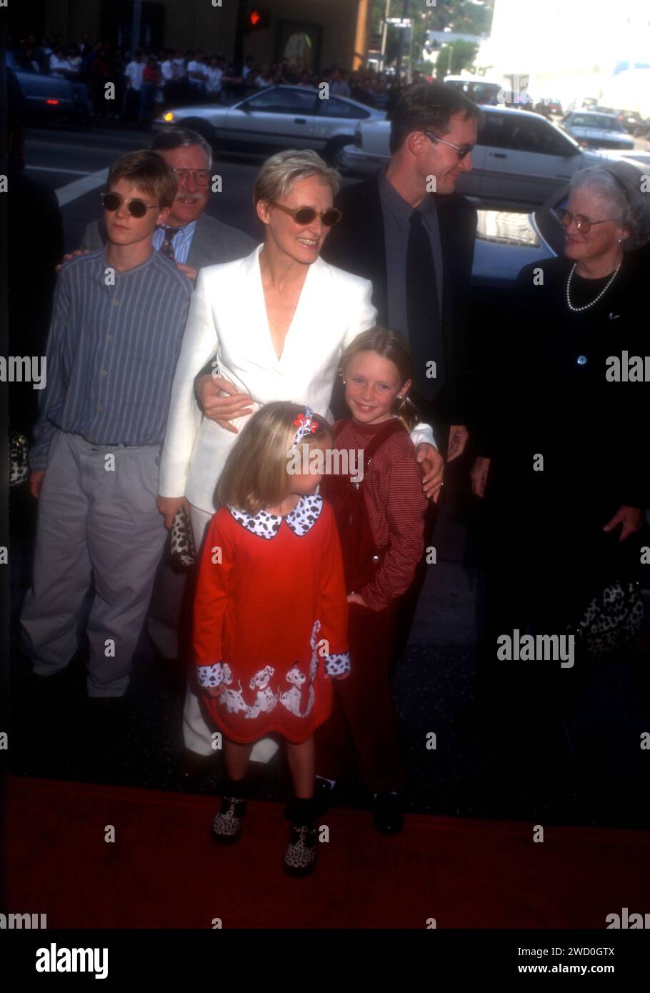 Los Angeles, California, USA 24th November 1996 Actress Glenn Close and ...
