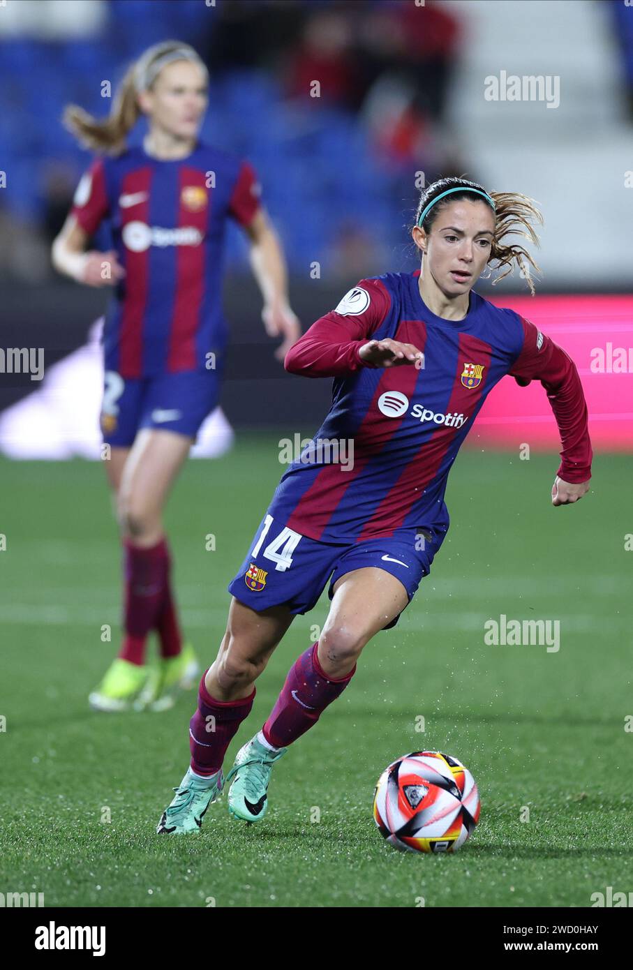 Leganes, Spain. 17 January, 2024. Aitana Bonmati of Barcelona during ...