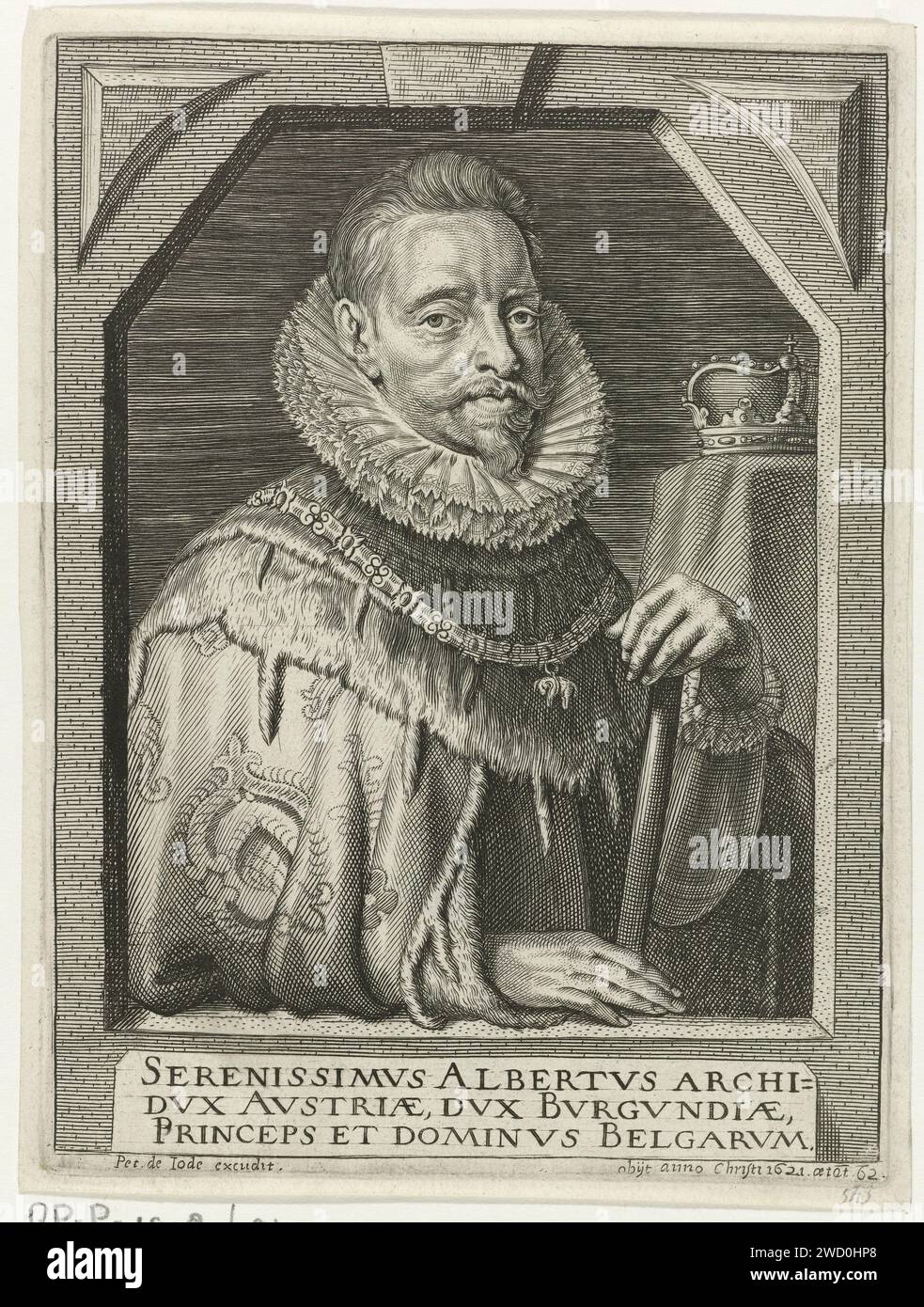 BostePortret of Albrecht, Archduke of Austria, Pieter de Jode (II ...