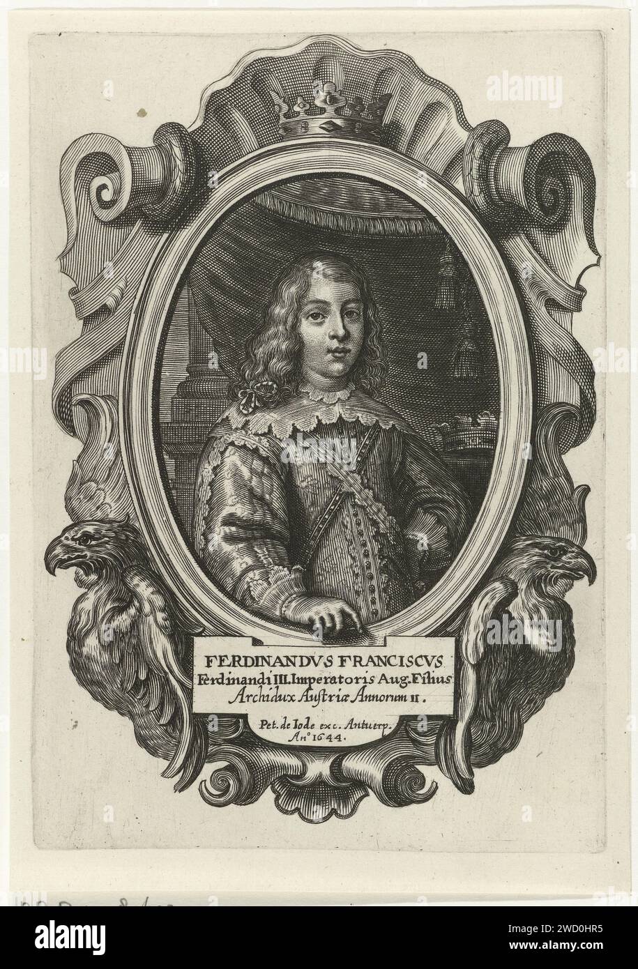Portrait of Ferdinand IV, King of Hungary, Bohemia and the Holy Roman ...