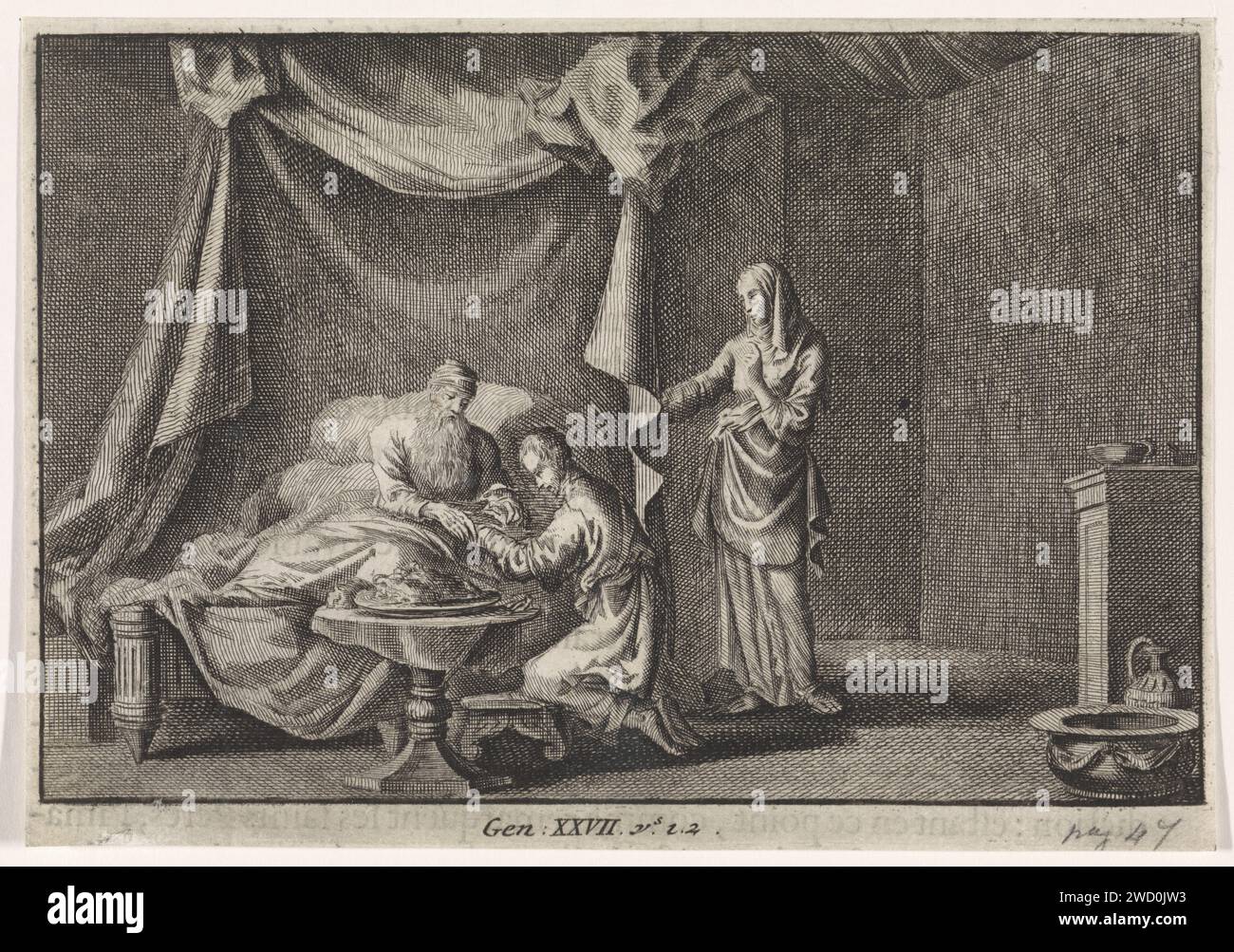 Isaac Bless Jakob, Jan Luyken, 1703 - 1762 print Print Maker: Haarlem ...