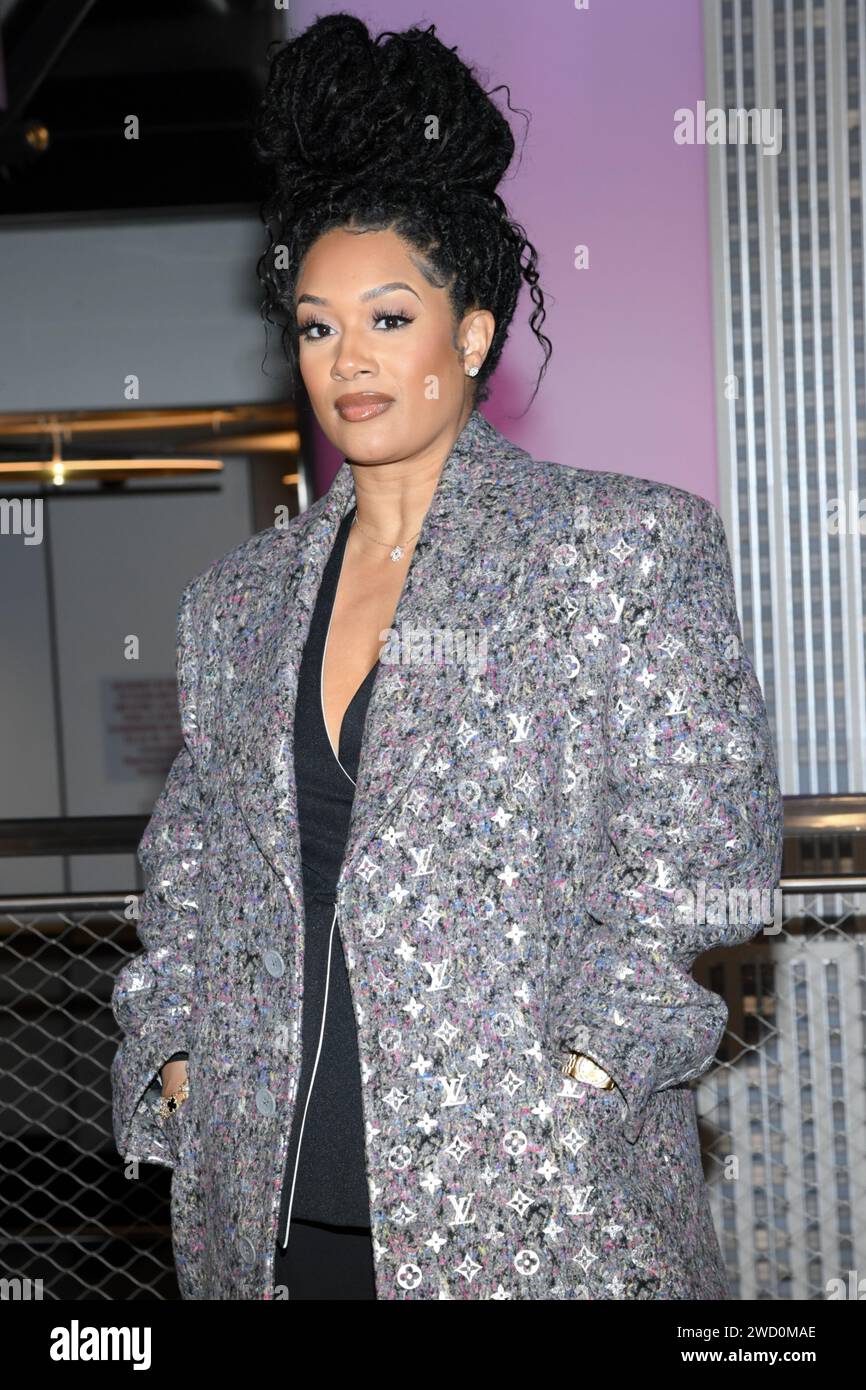 New York, USA. 17th Jan, 2024. Crystal Renee Hayslett from the cast of ...