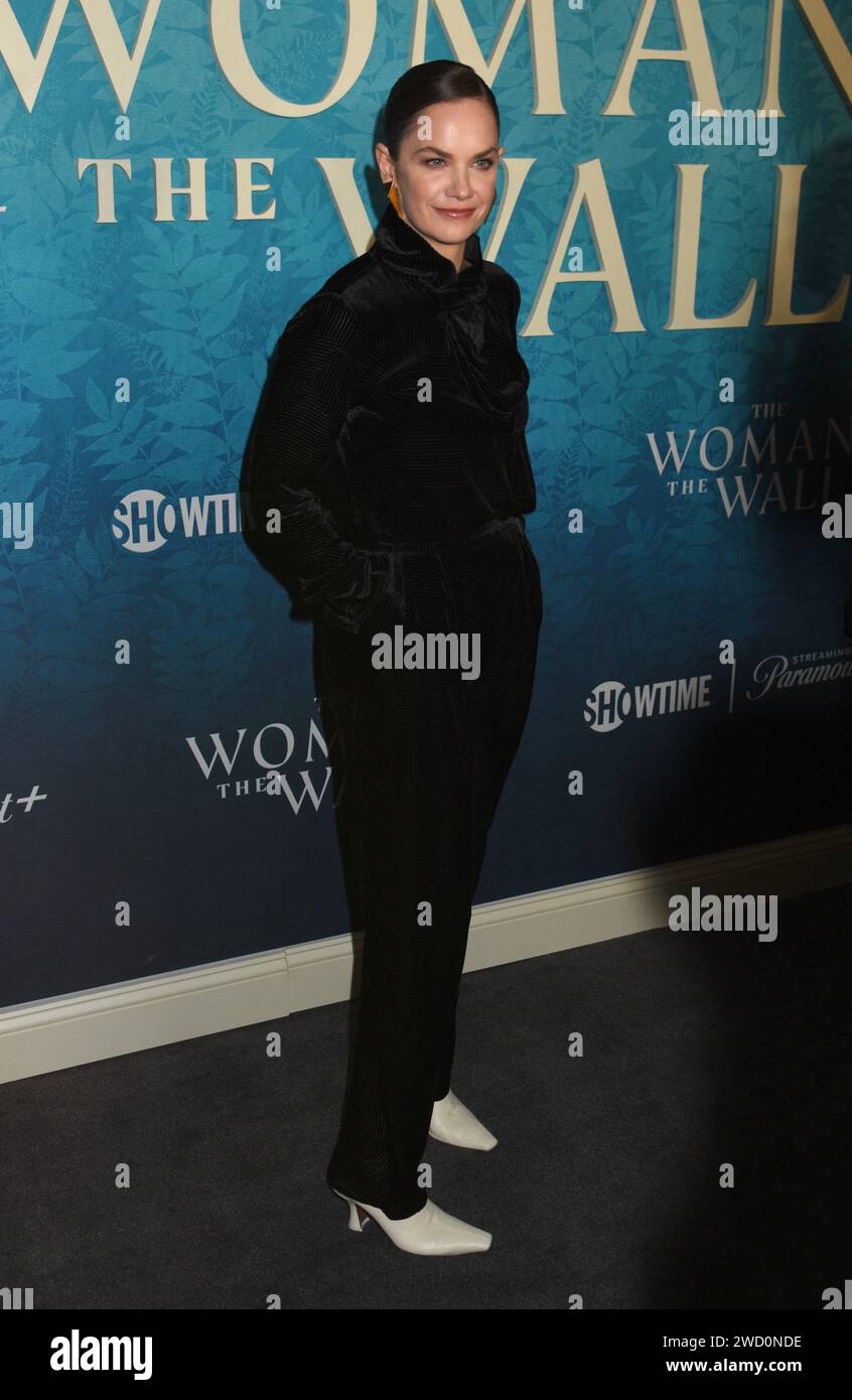 New York, NY, USA. 17th Jan, 2024. Ruth Wilson at the NY premiere of ...