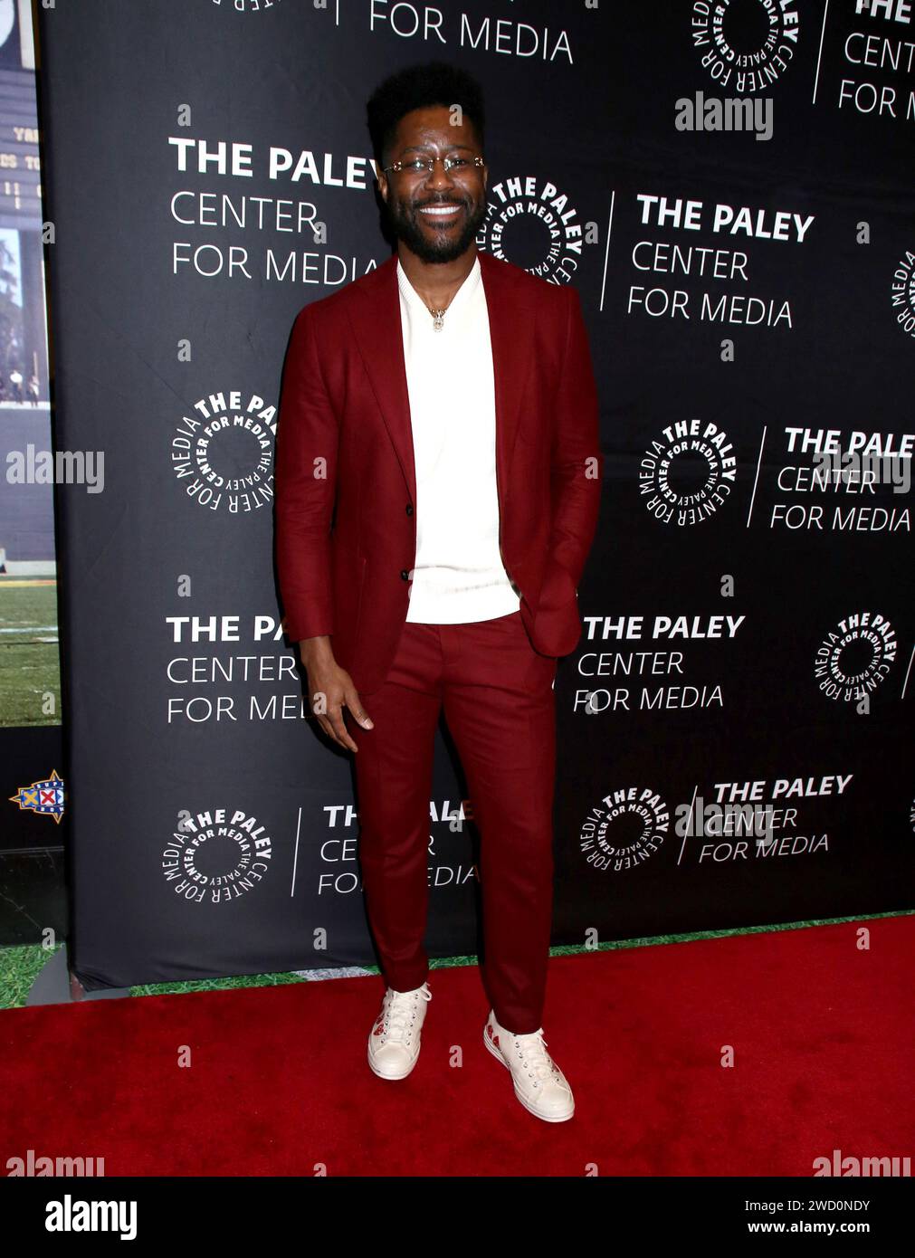 New York City, USA. 17th Jan, 2024. Nate Burleson attending Kicking Off ...