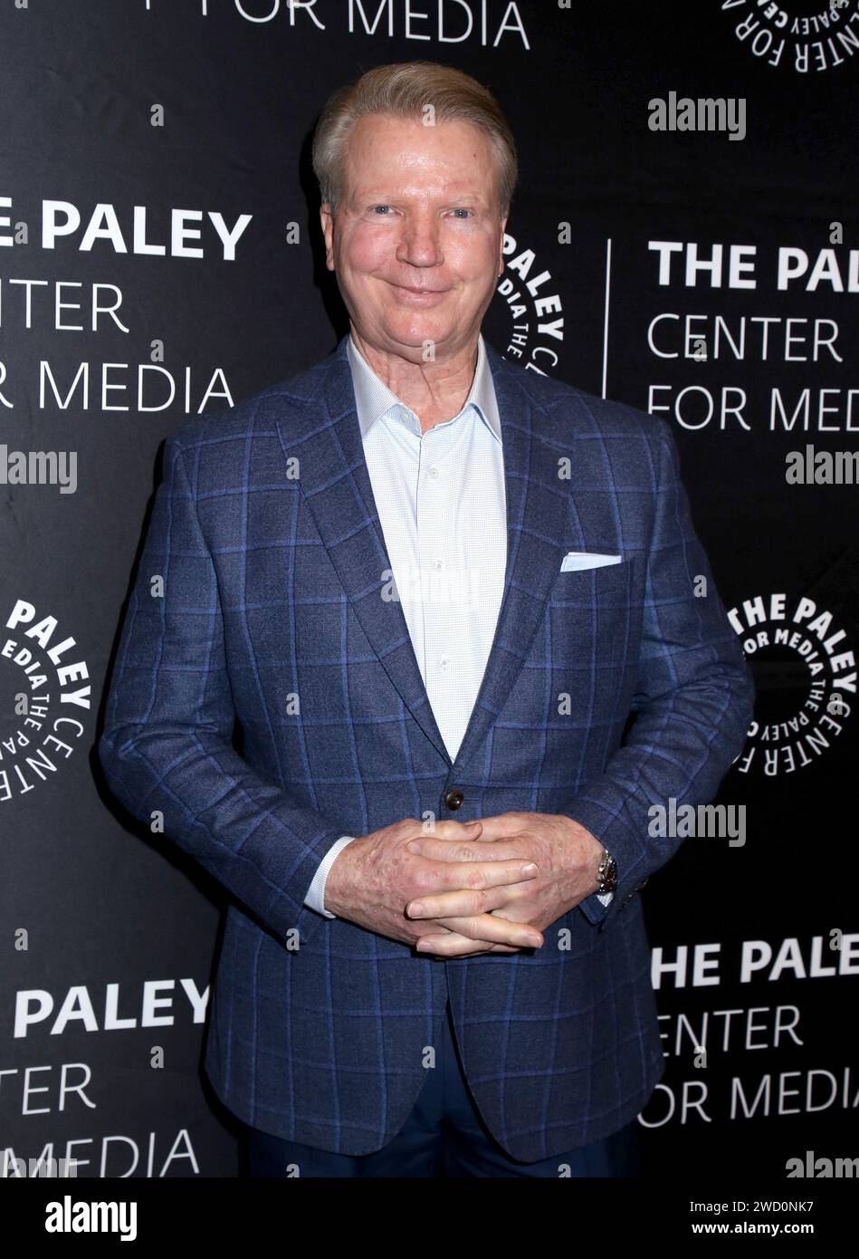 New York City, USA. 17th Jan, 2024. Phil Simms attending Kicking Off ...