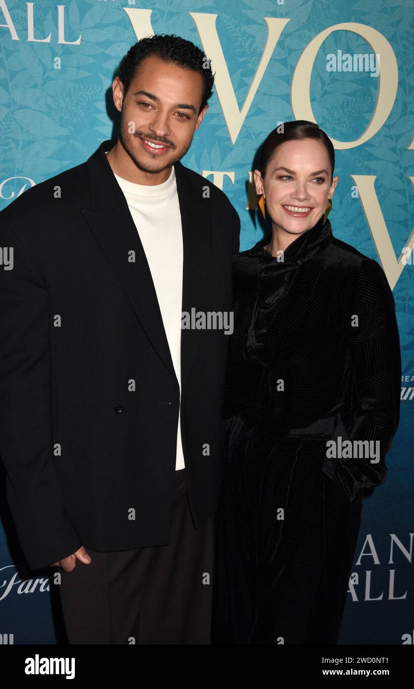 New York, NY, USA. 17th Jan, 2024. Daryl McCormack and Ruth Wilson at ...