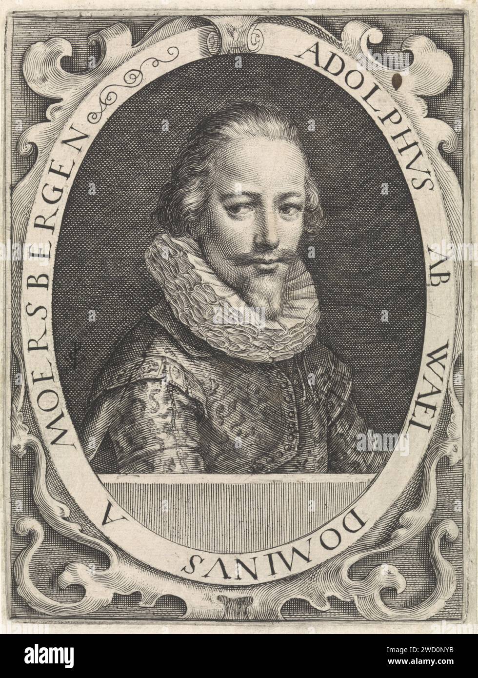Portrait of Adolf de Wael, Crispijn Van De Fasse (I), 1611 - 1637 print ...